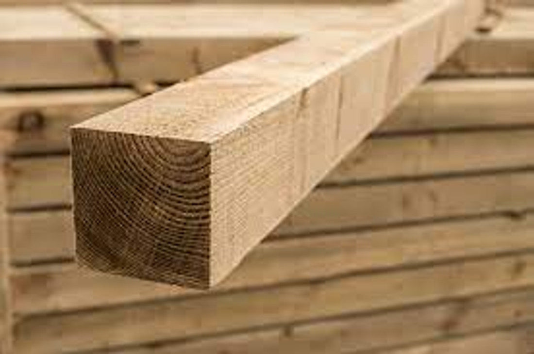 Treated Garden Fence Post 1.8m (6ft) | The Grass Yard